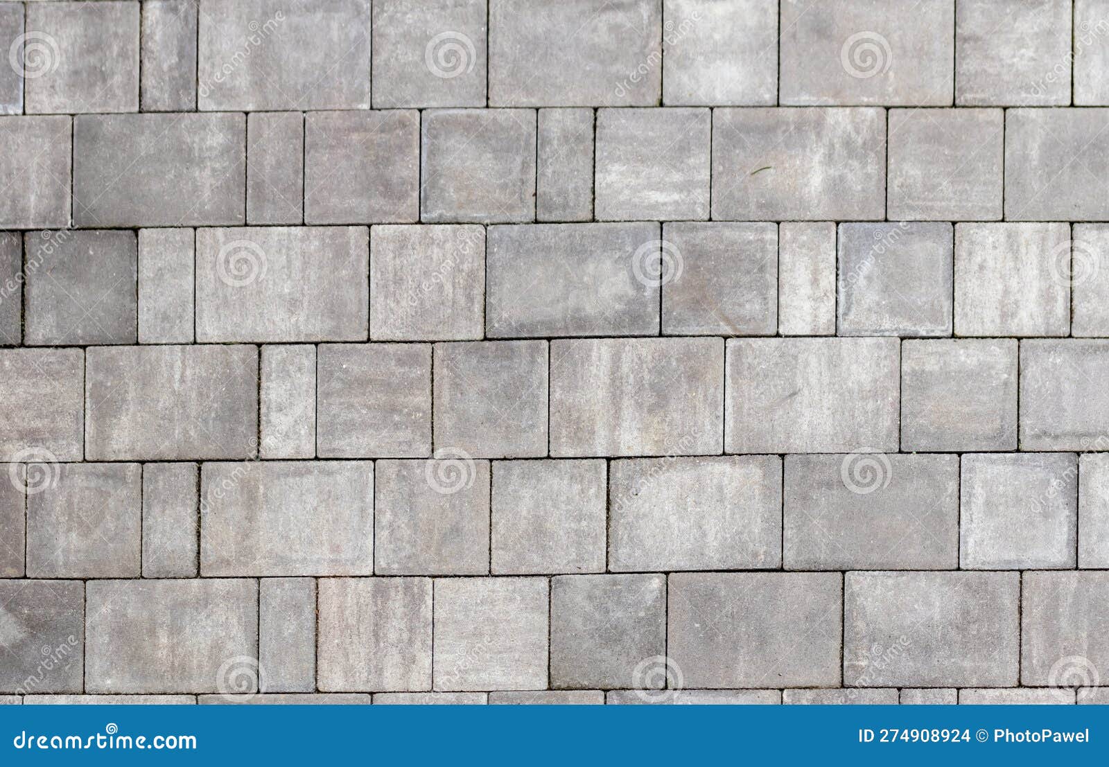 Gray Paving Stones Texture. Paving Surface Road. Texture Made of Big ...