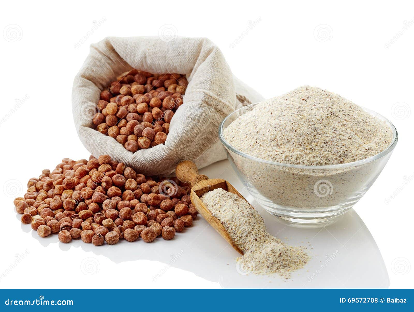 Gray peas flour stock photo. Image of grain, product - 69572708