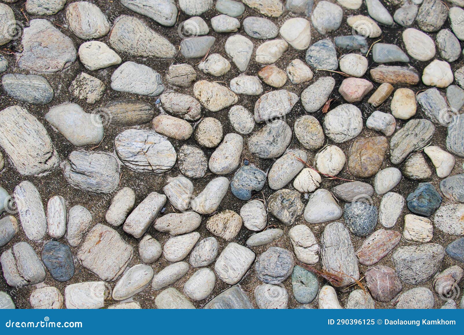 Gray Pebble Floor Backgrounds Stock Image - Image of textured ...
