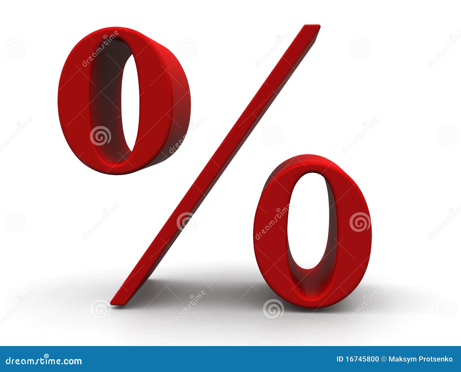 Gray Percent Sign Isolated on the White Stock Illustration ...