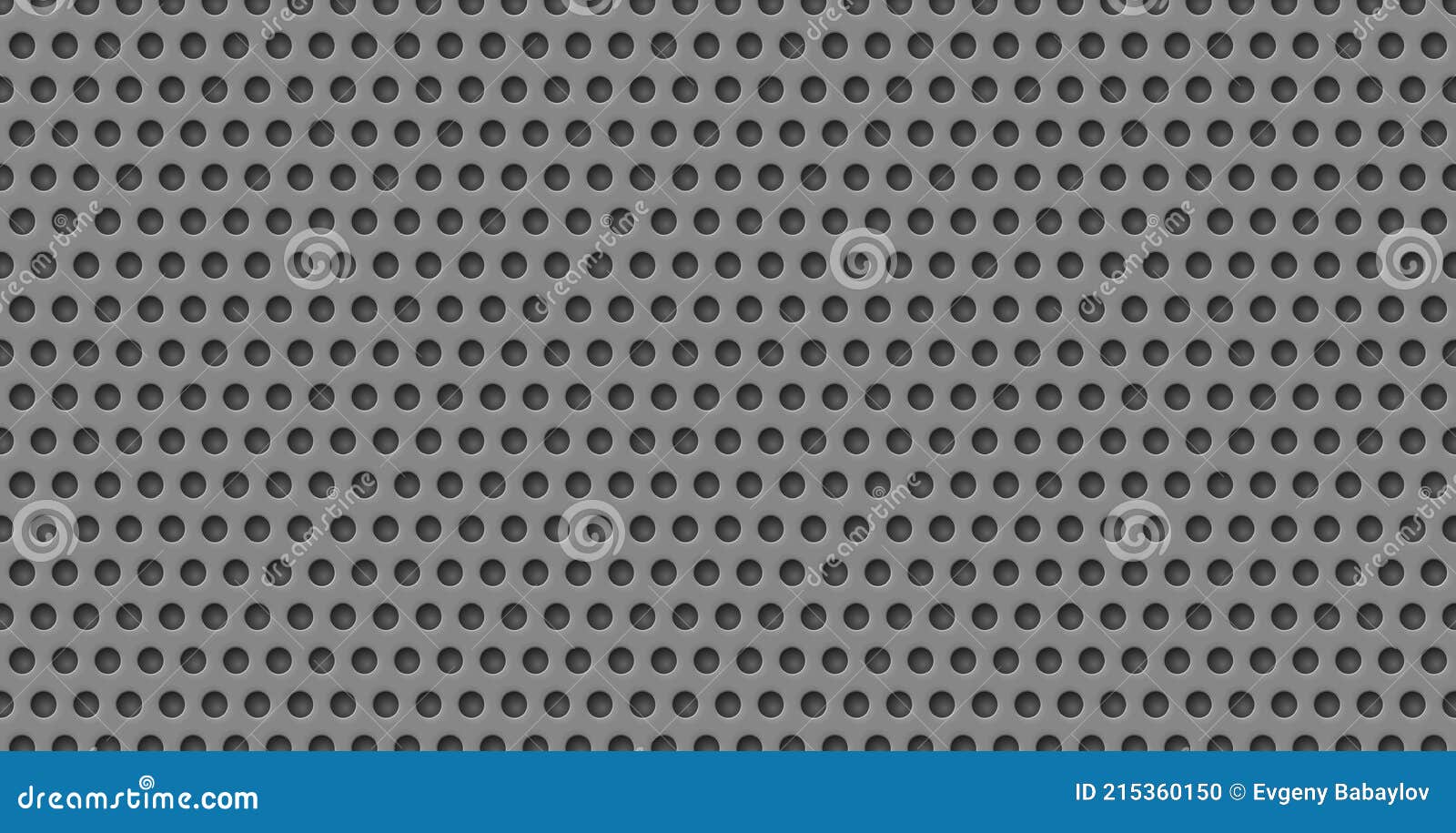 Gray Perforated Background, Many of the Same Holes - Vector Stock ...