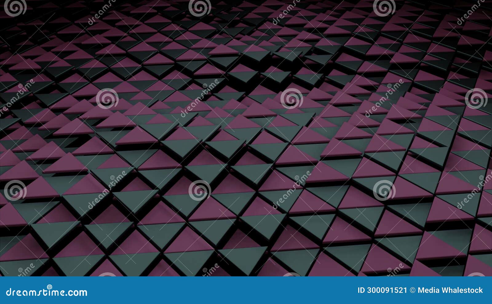 Gray and Pink Little Triangles.Design. Triangles Located on Different ...