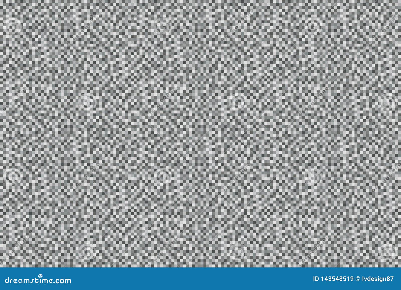 Gray Pixel Background Abstract Square Mosaic Noise Texture Geometric Style Seamless Pattern