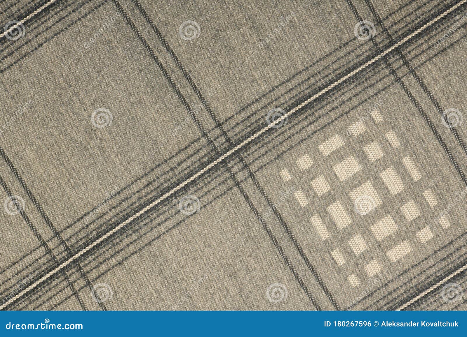Gray Plaid Textile Texture Closeup, Useful for Background Stock Photo ...