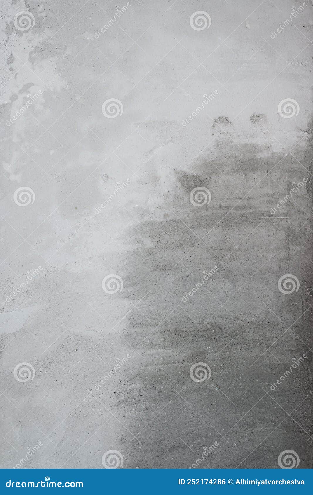 Gray Plaster Sticking Out on Concrete Wall Stock Photo - Image of ...