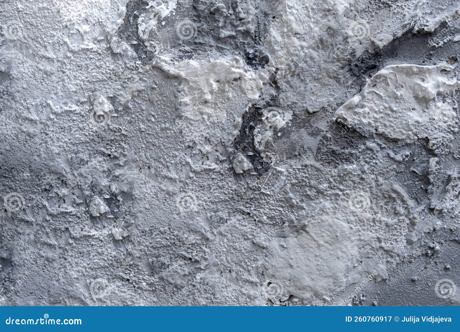 Gray Plaster Texture with Silver and White Spots. Cement Wall ...
