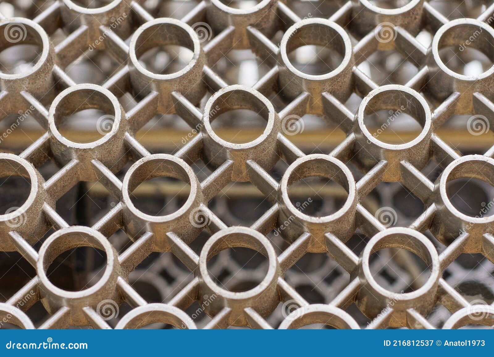 Gray Plastic Texture from Lattice Pattern Stock Image - Image of ...
