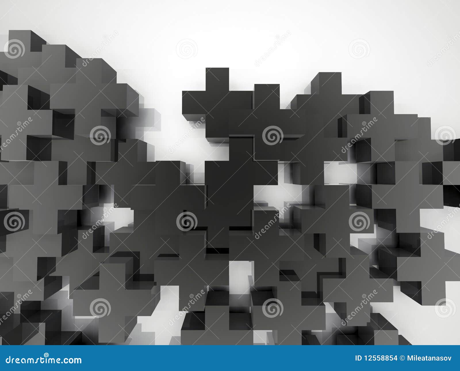 Gray pluses stock illustration. Illustration of abstract - 12558854