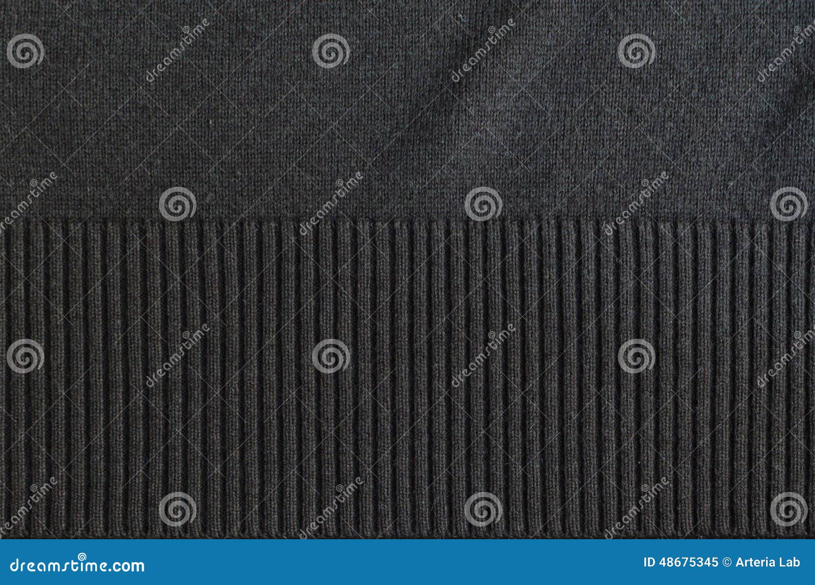 Gray Polyester Fabric Texture With Stripes. Sleeve Stock Photo - Image ...