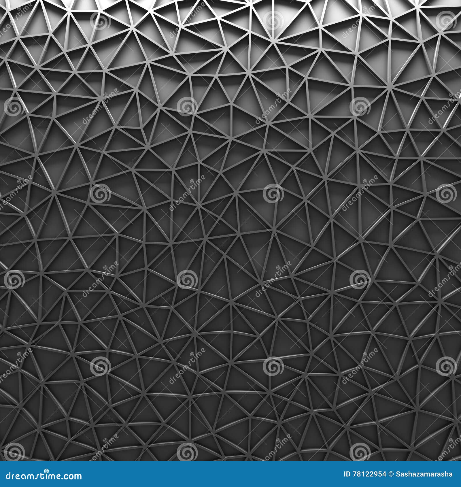 Gray Polygonal Mosaic Geometric Background Stock Photo - Image of lines ...