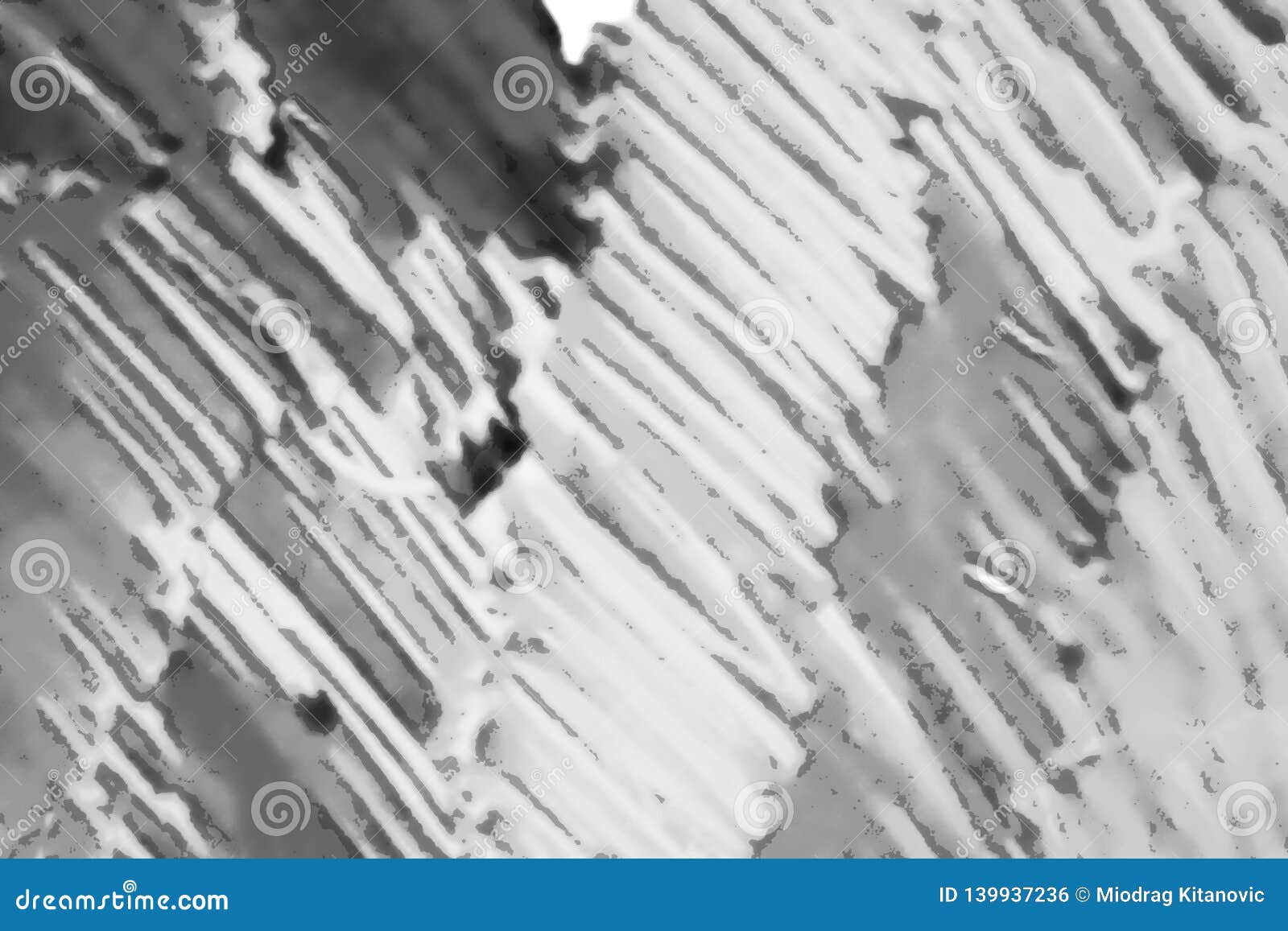 Gray Pop Art Paint Stroke Texture Stock Illustration - Illustration of ...