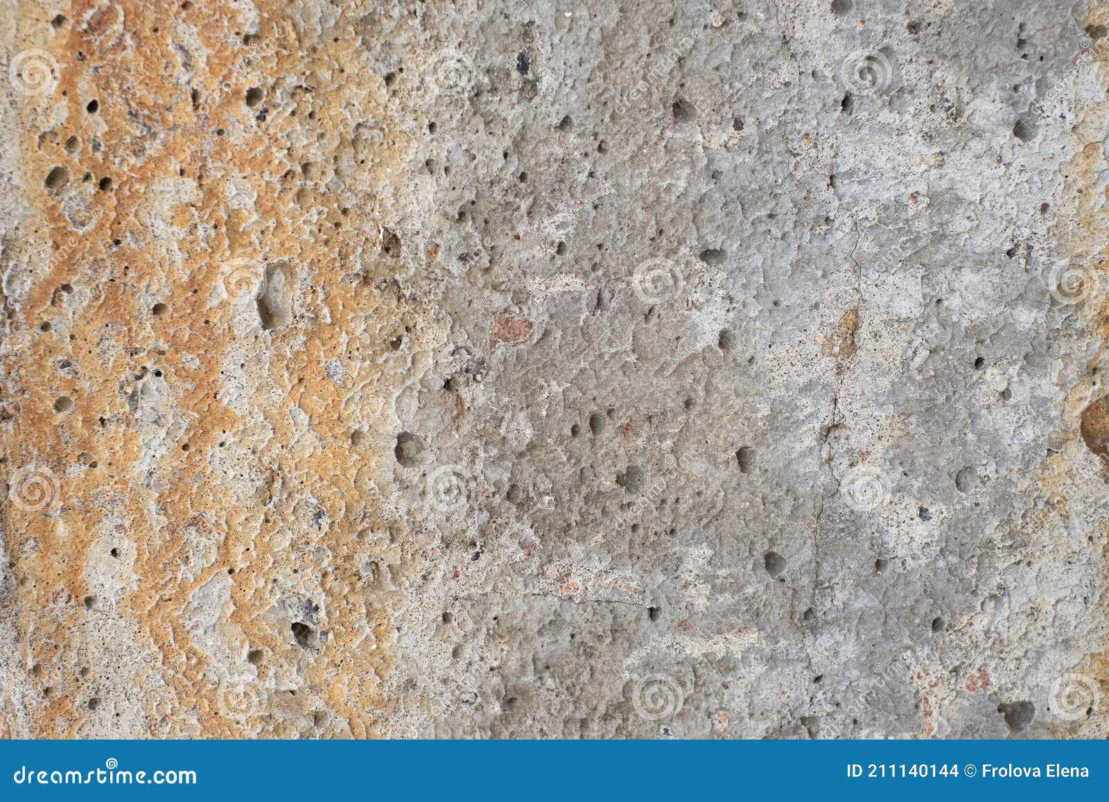 Gray Putty, Texture Cracked Wall Stock Photo - Image of surface, empty ...