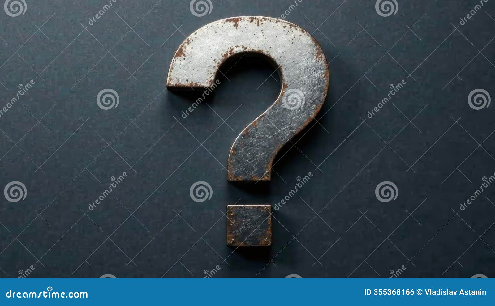 Gray Question Mark on Dark Background Stock Photo - Image of info ...