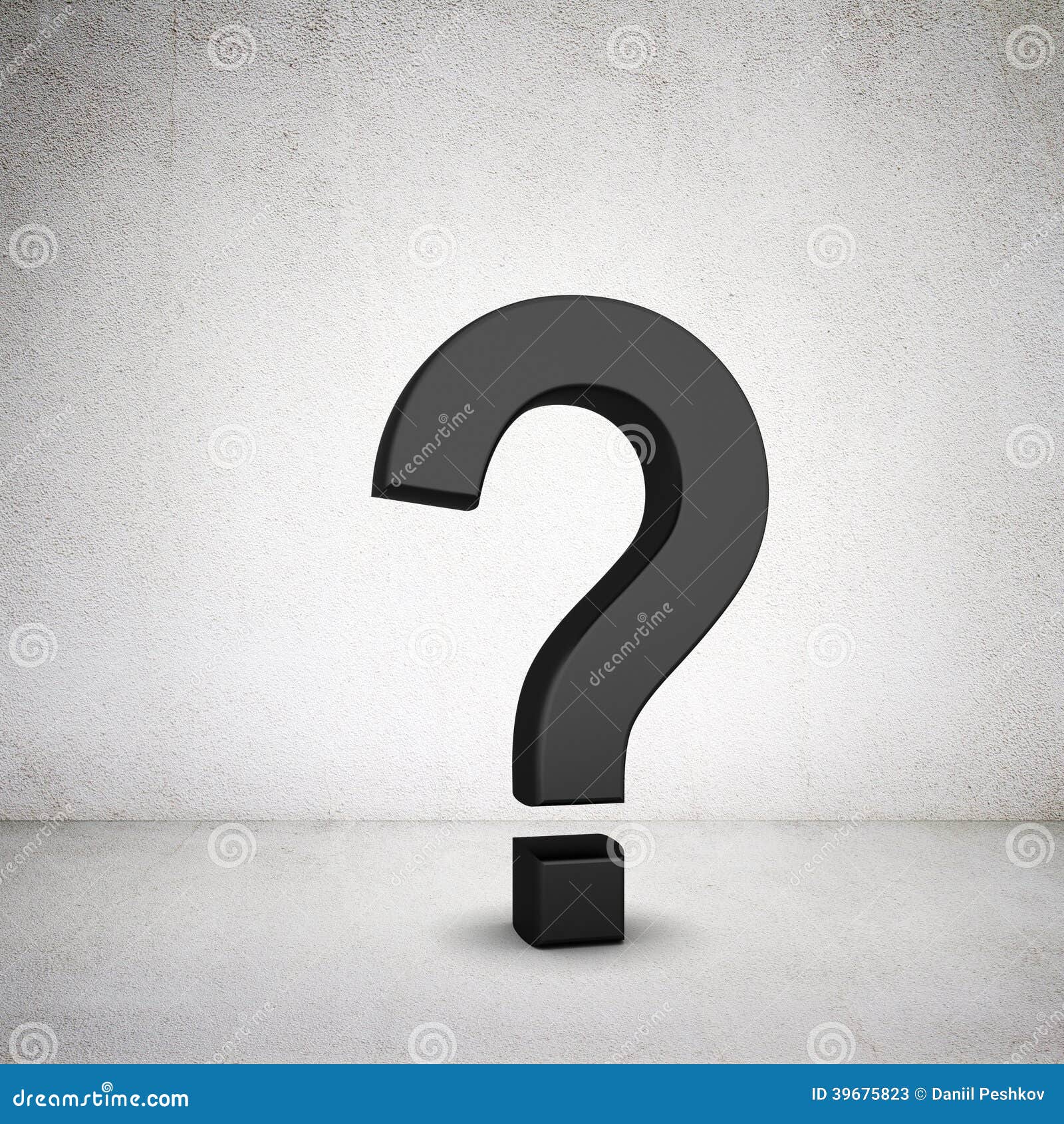 Gray question mark stock image. Image of room, idea, doubt - 39675823