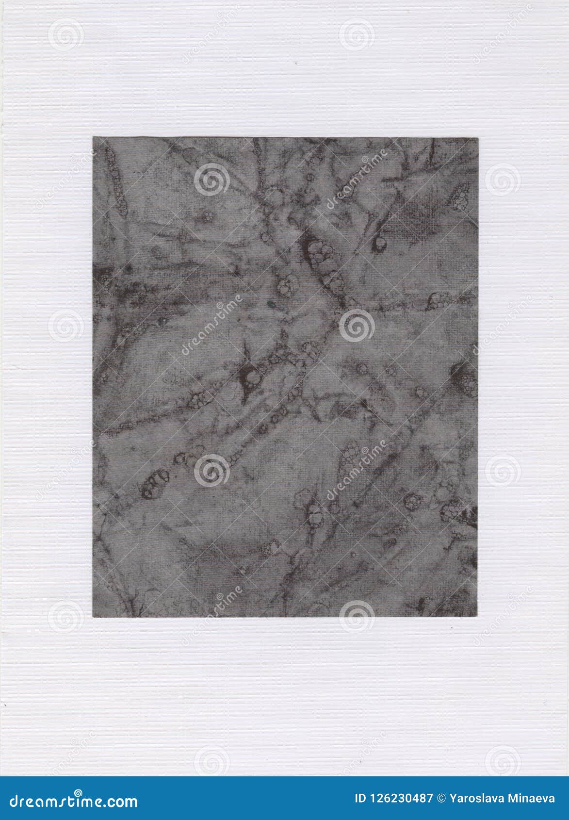Gray Rectangle on White Background, Dark Gray Square on White ...