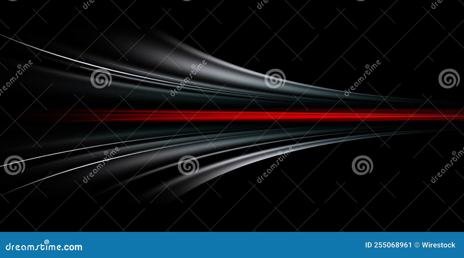 Gray and Red Speed Abstract Technology Background Stock Illustration ...