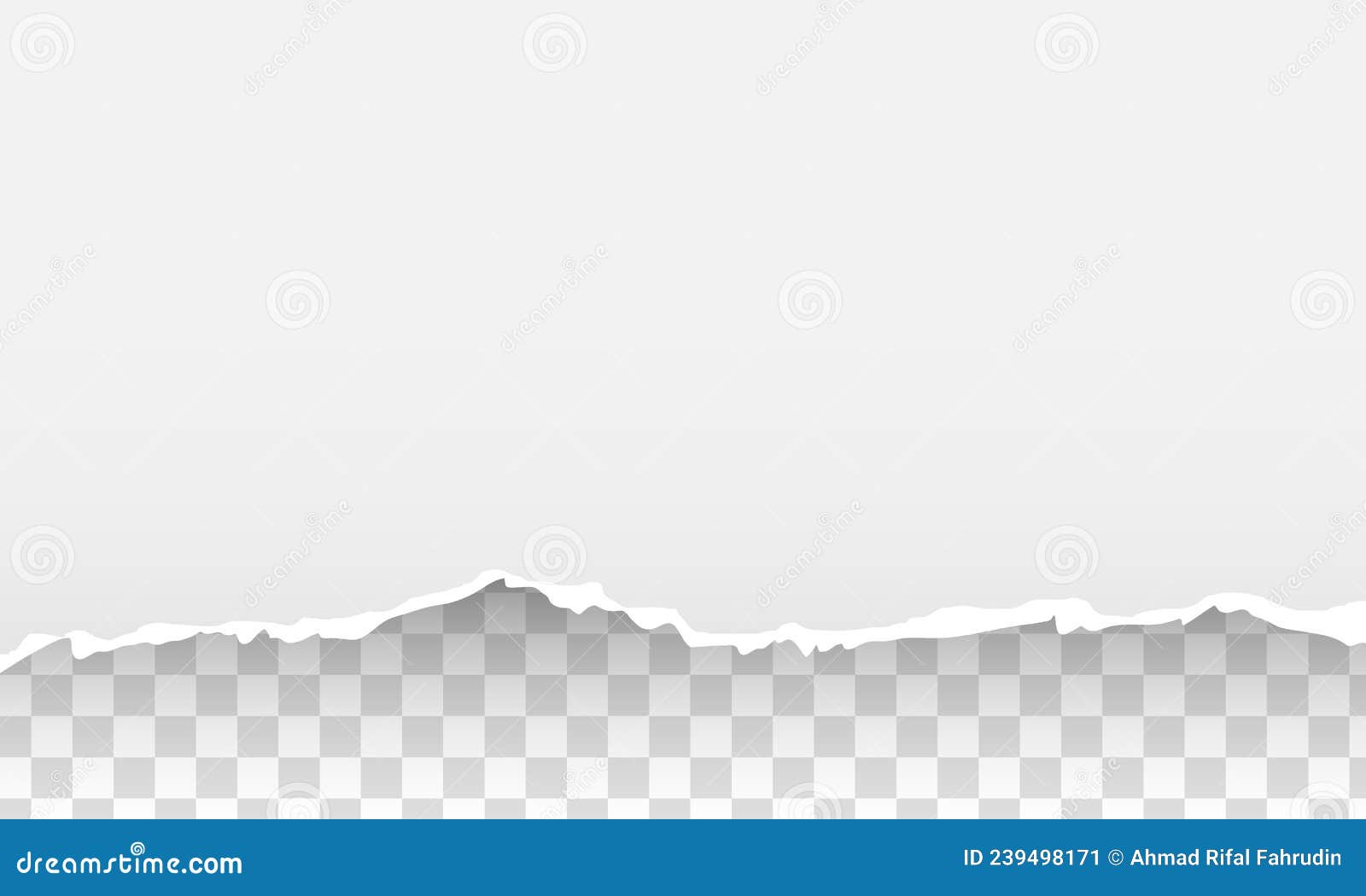 Gray Ripped Torn Paper On Transparent Background Vector Illustration ... Gray Ripped Torn Paper On Transparent Background Vector Illustration ...