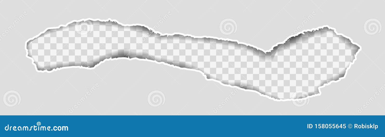 Ripped or Torn Vector Paper Background Stock Vector - Illustration of ...