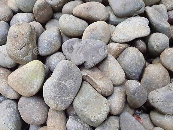 Gray River Rocks stock photo. Image of round, pebbles - 301930442