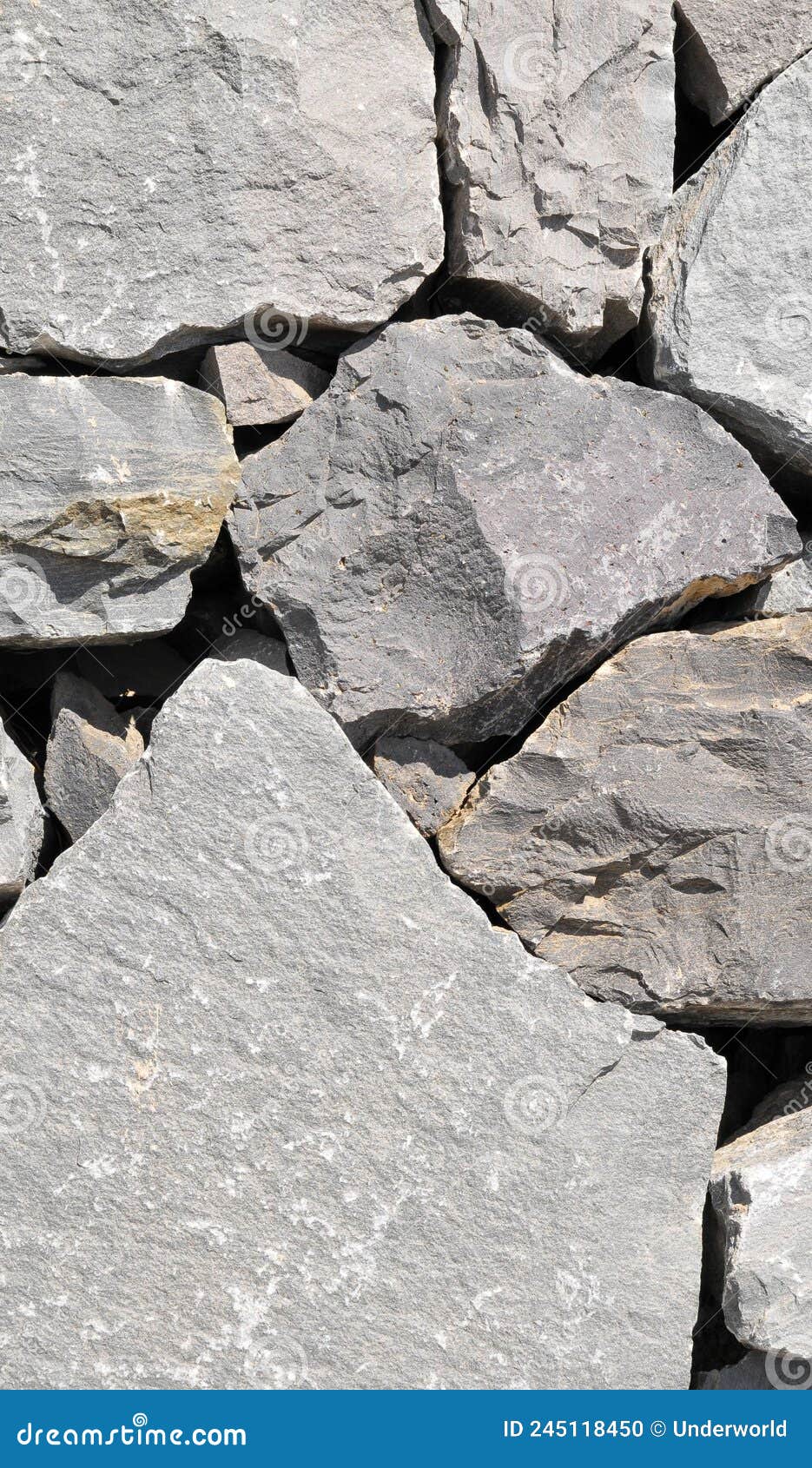 Gray Rock Ancient Wall stock photo. Image of material - 245118450