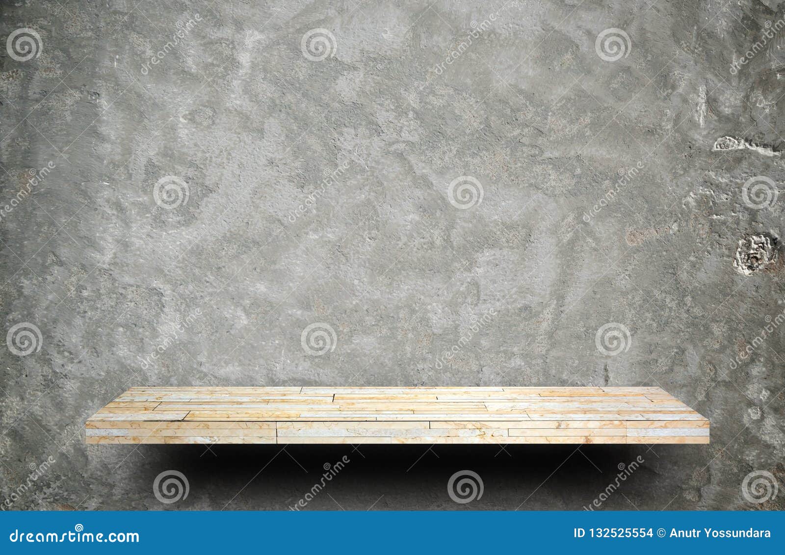 Counter Top,wall And Floor White Wall Wooden Groove Vertical Line ...