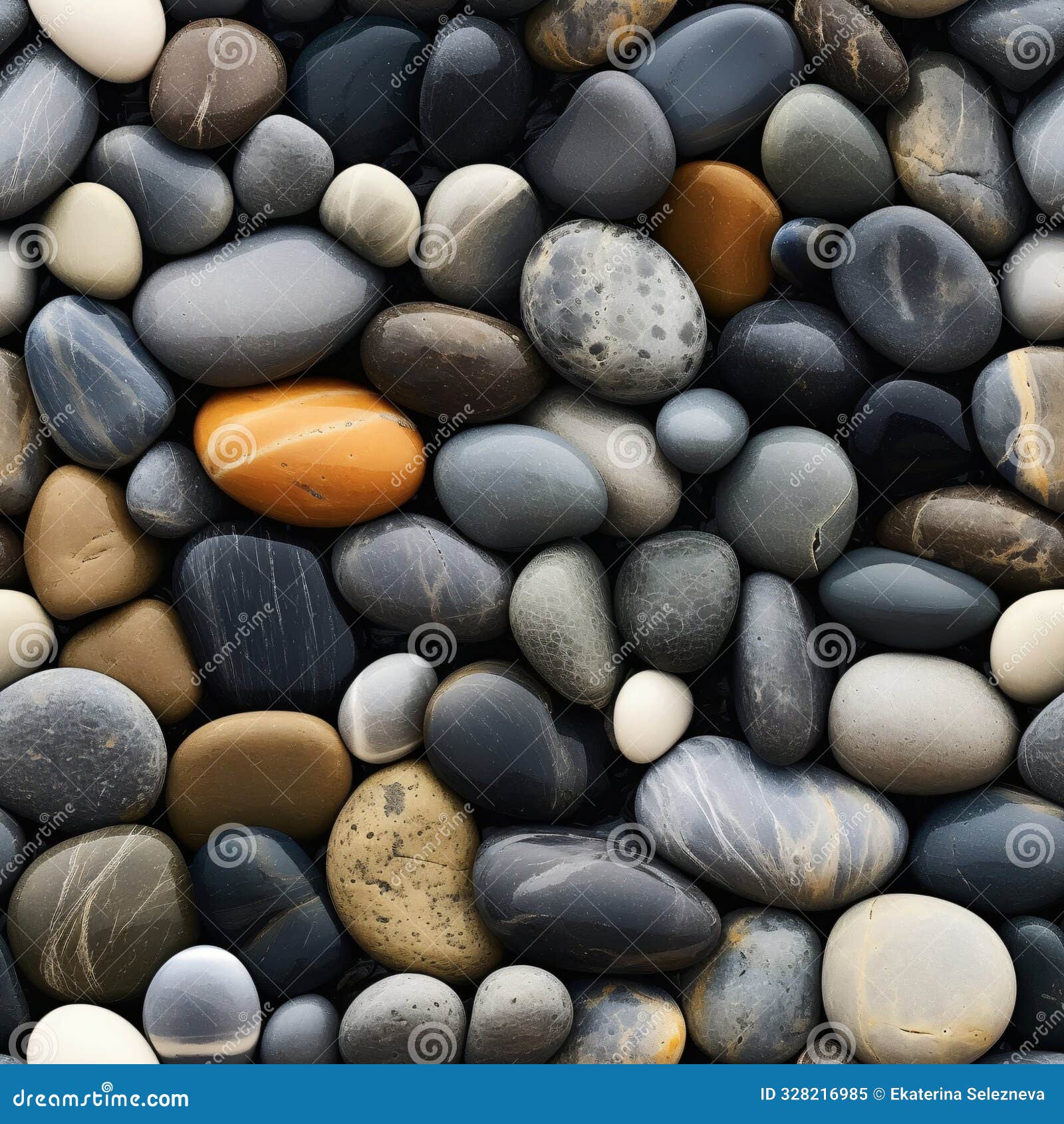 Gray Round Pebbles, Pebbles. Artificial Intelligence, AI Stock ...