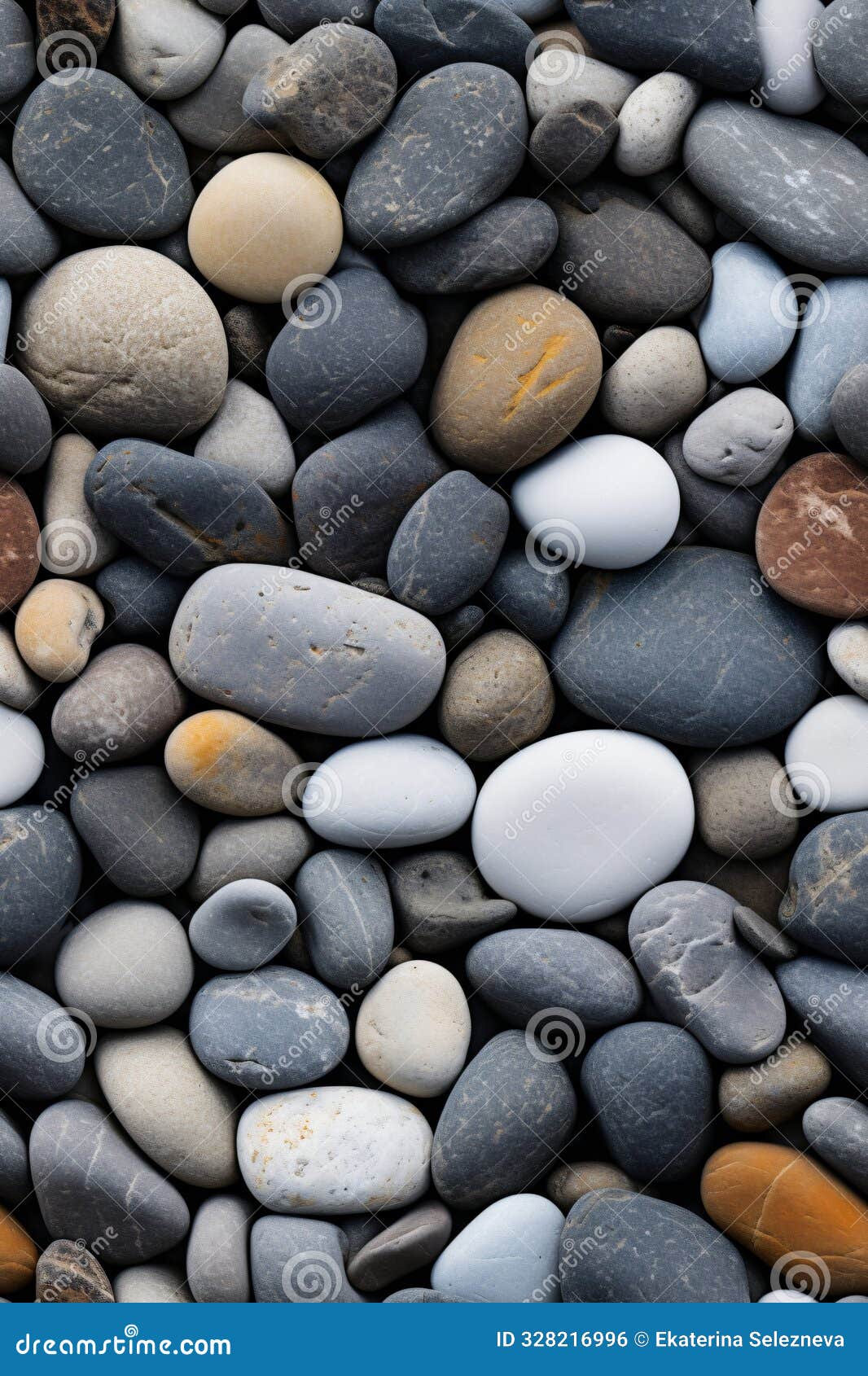Gray Round Pebbles, Pebbles. Artificial Intelligence, AI Stock ...