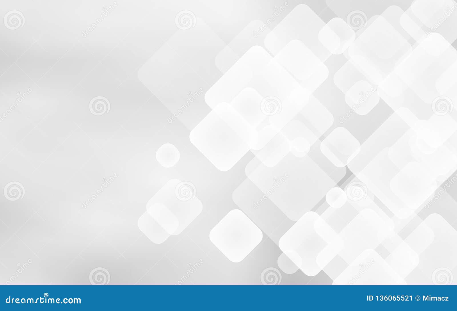 Gray Rounded Shapes Background Stock Vector - Illustration of abstract ...