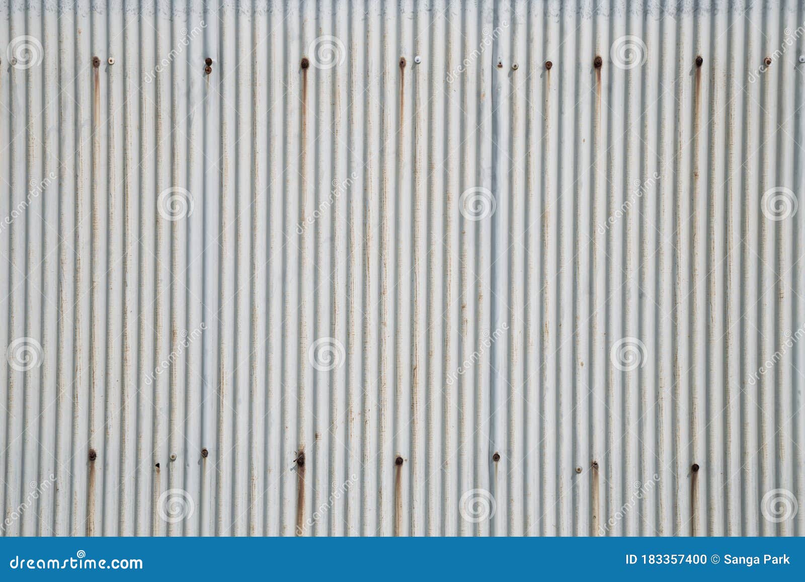Gray Rusty Wavy Metal Plate Wall Background Stock Photo - Image of ...