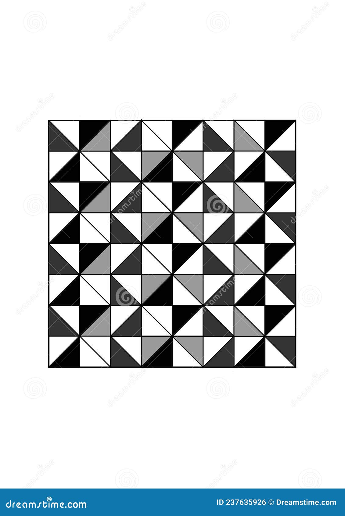 Gray scale pattern stock illustration. Illustration of drawing - 237635926