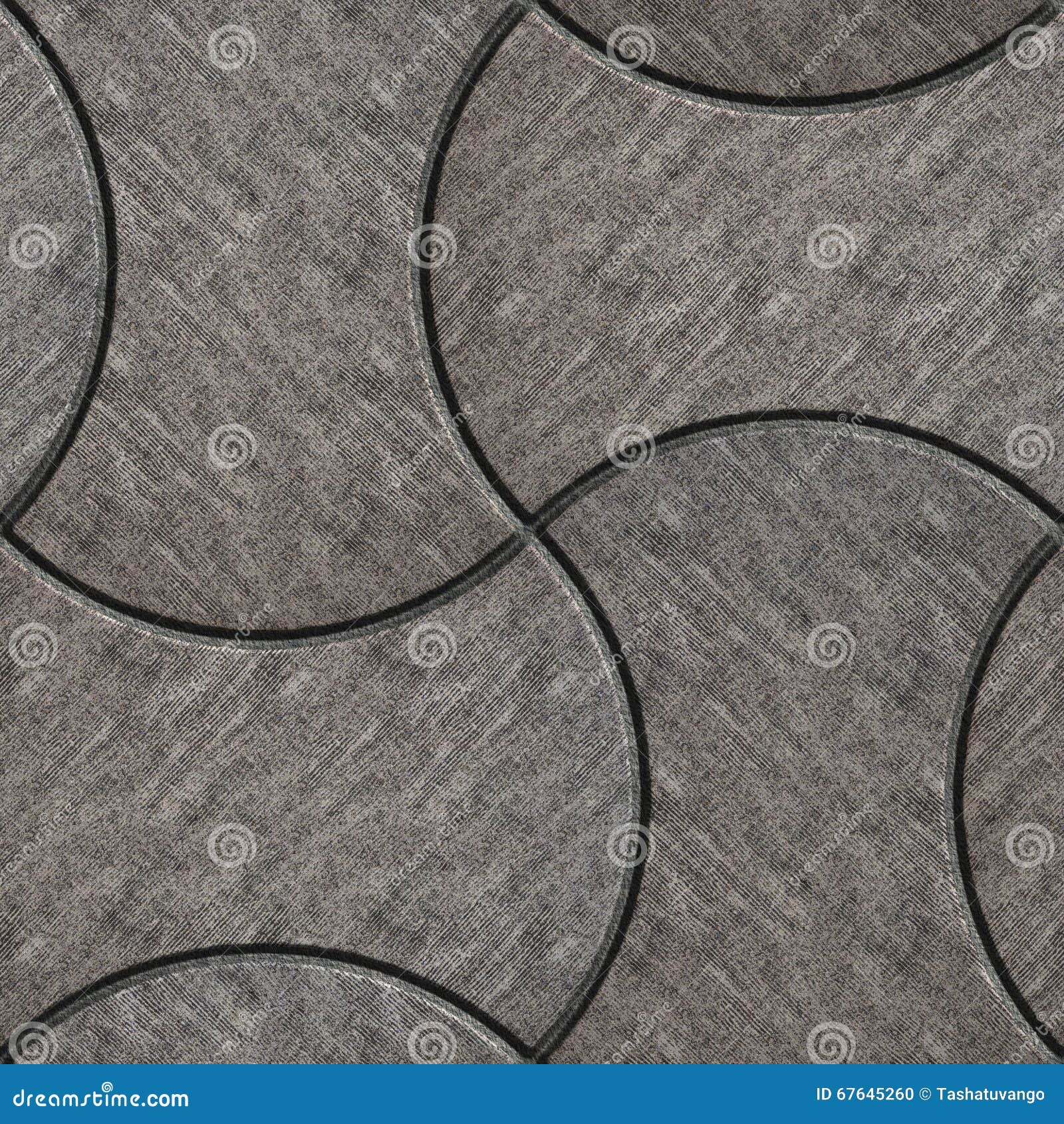 Gray With Scuffed Figured Paving Slabs. Stock Photo | CartoonDealer.com ...