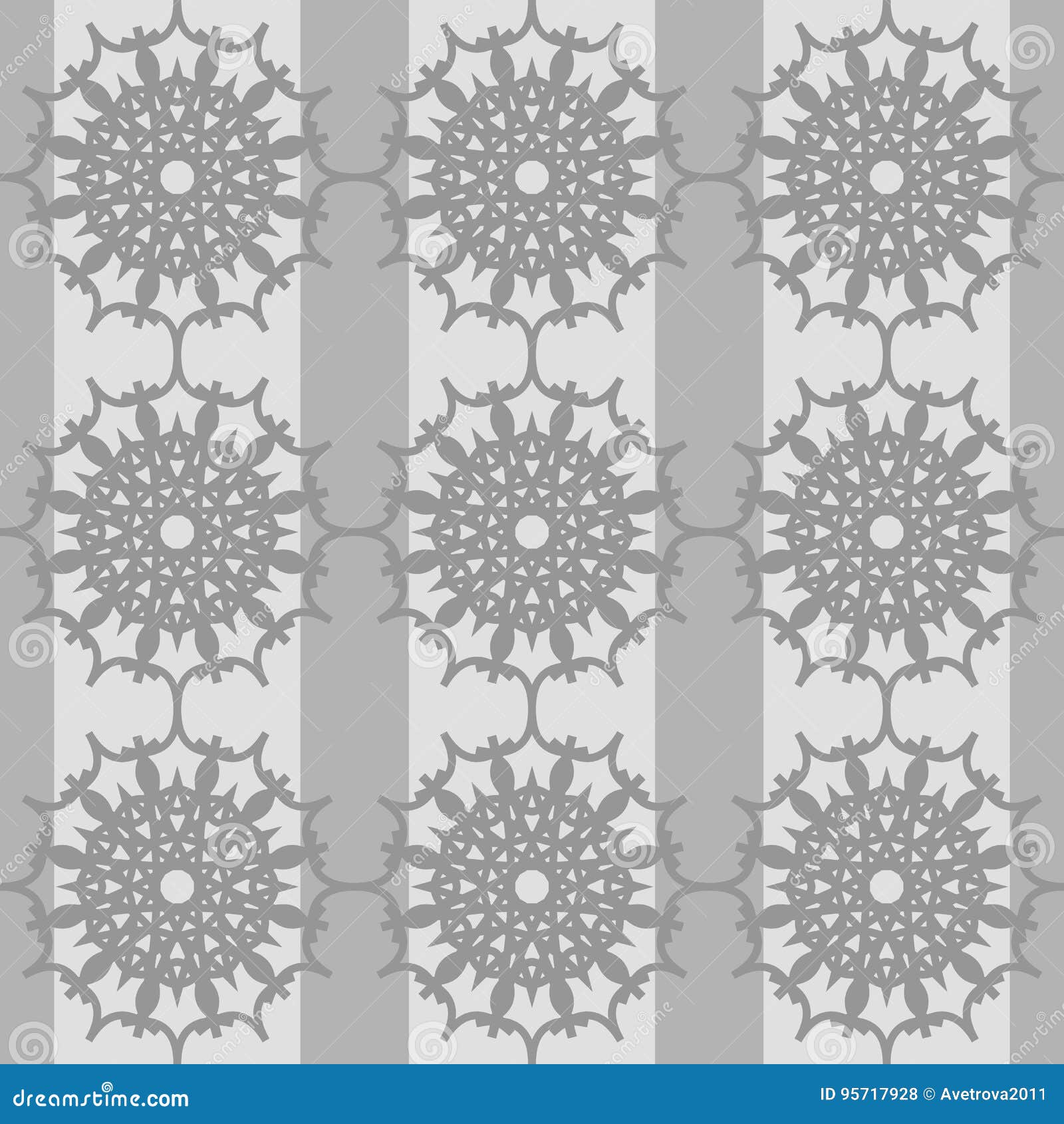 Gray Seamless Background with Vertical Stripes and Repeating Abstract ...