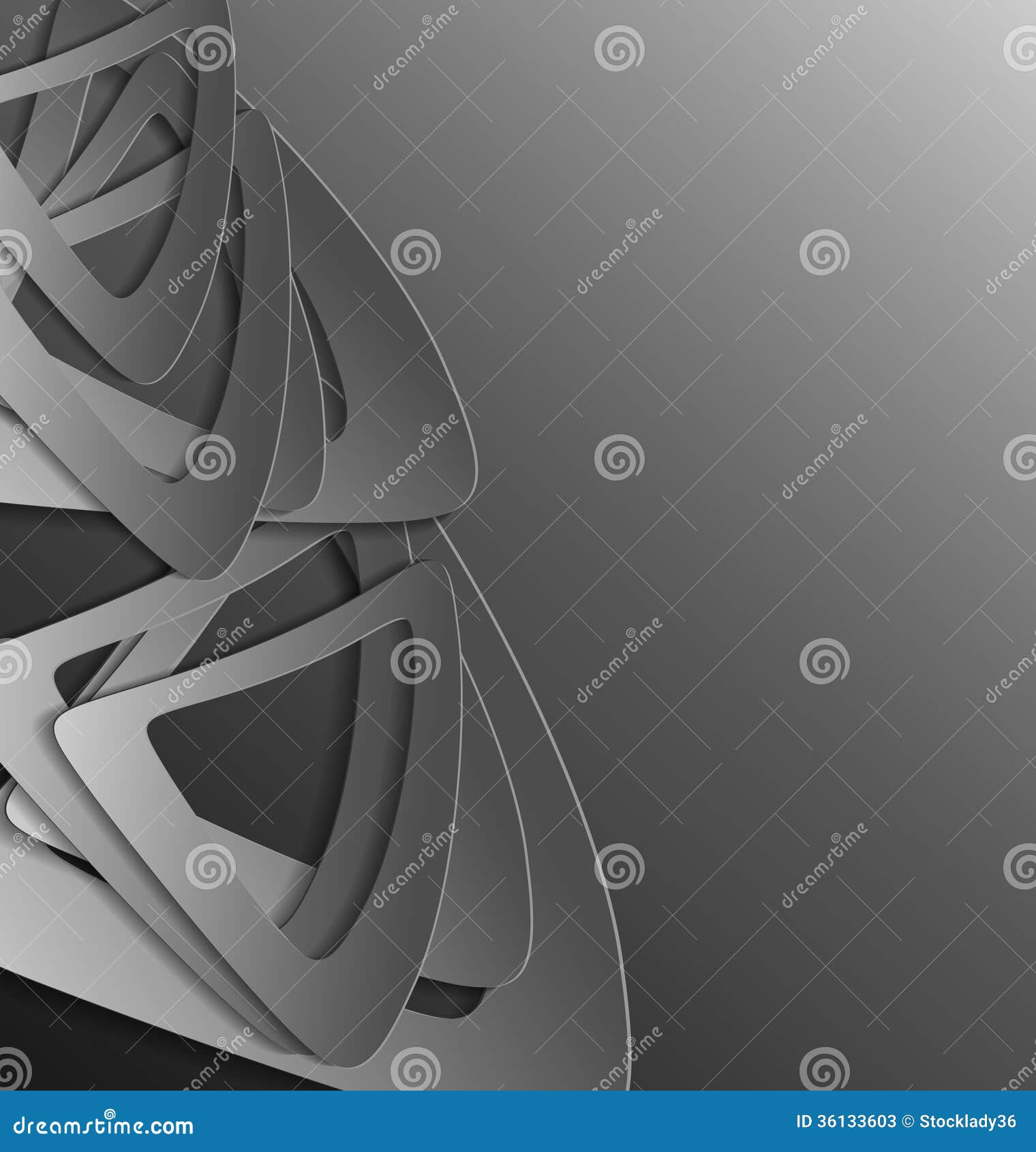 Gray Shape Abstract Background Stock Illustration - Illustration of ...