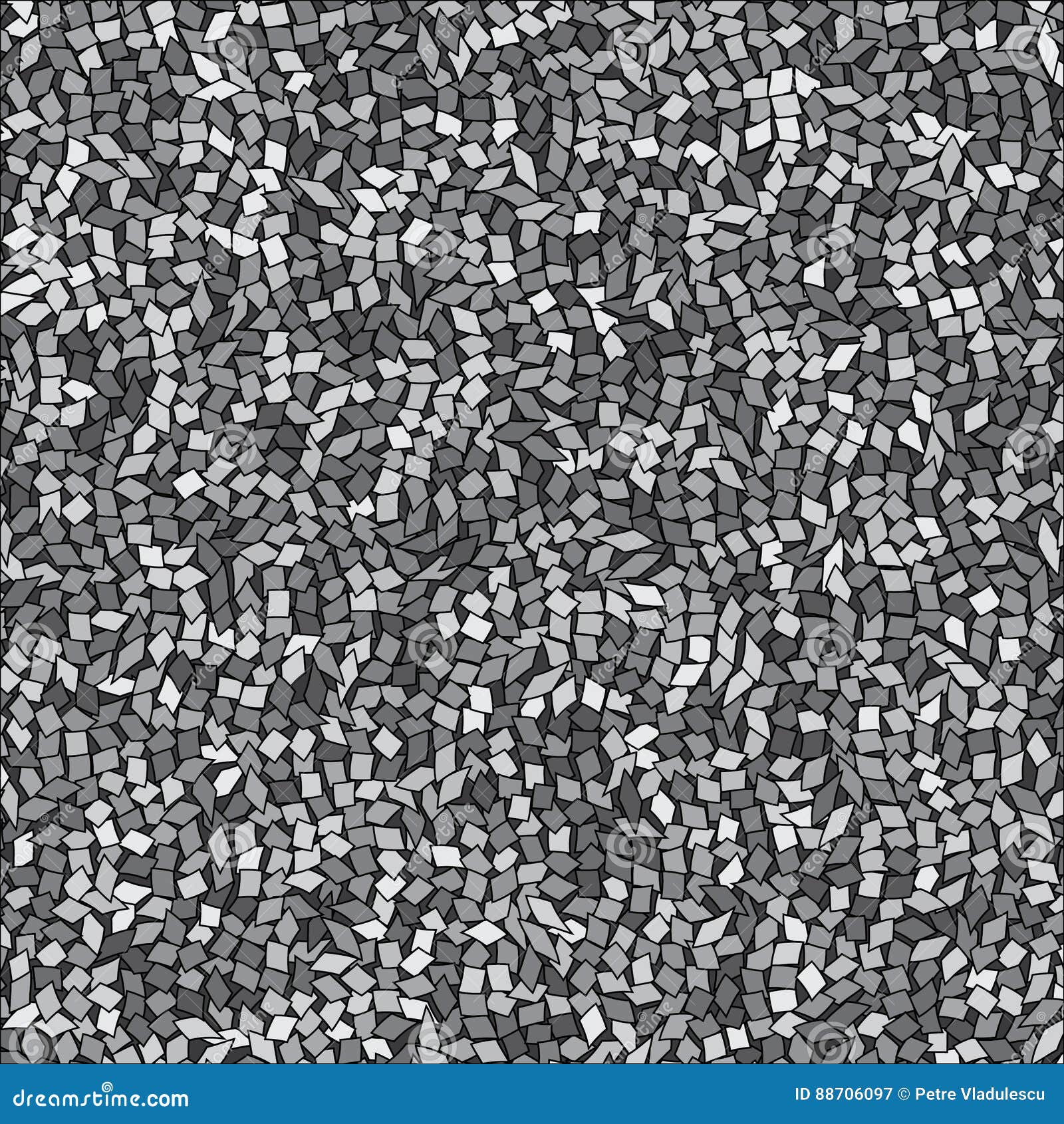 Gray shapes pattern stock vector. Illustration of drawing - 88706097