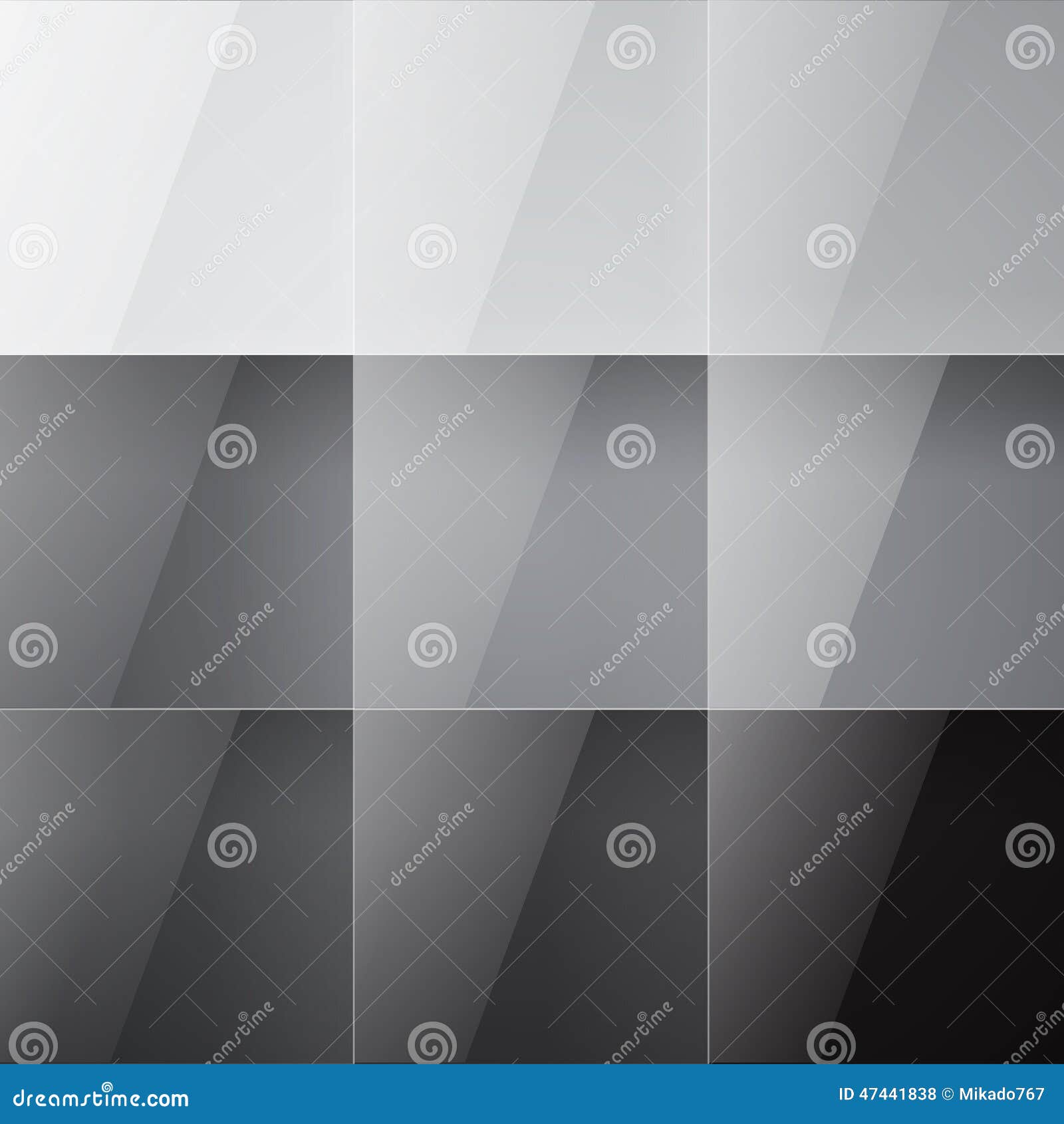 Gray Shiny Squares Abstract Background Stock Vector - Illustration of ...