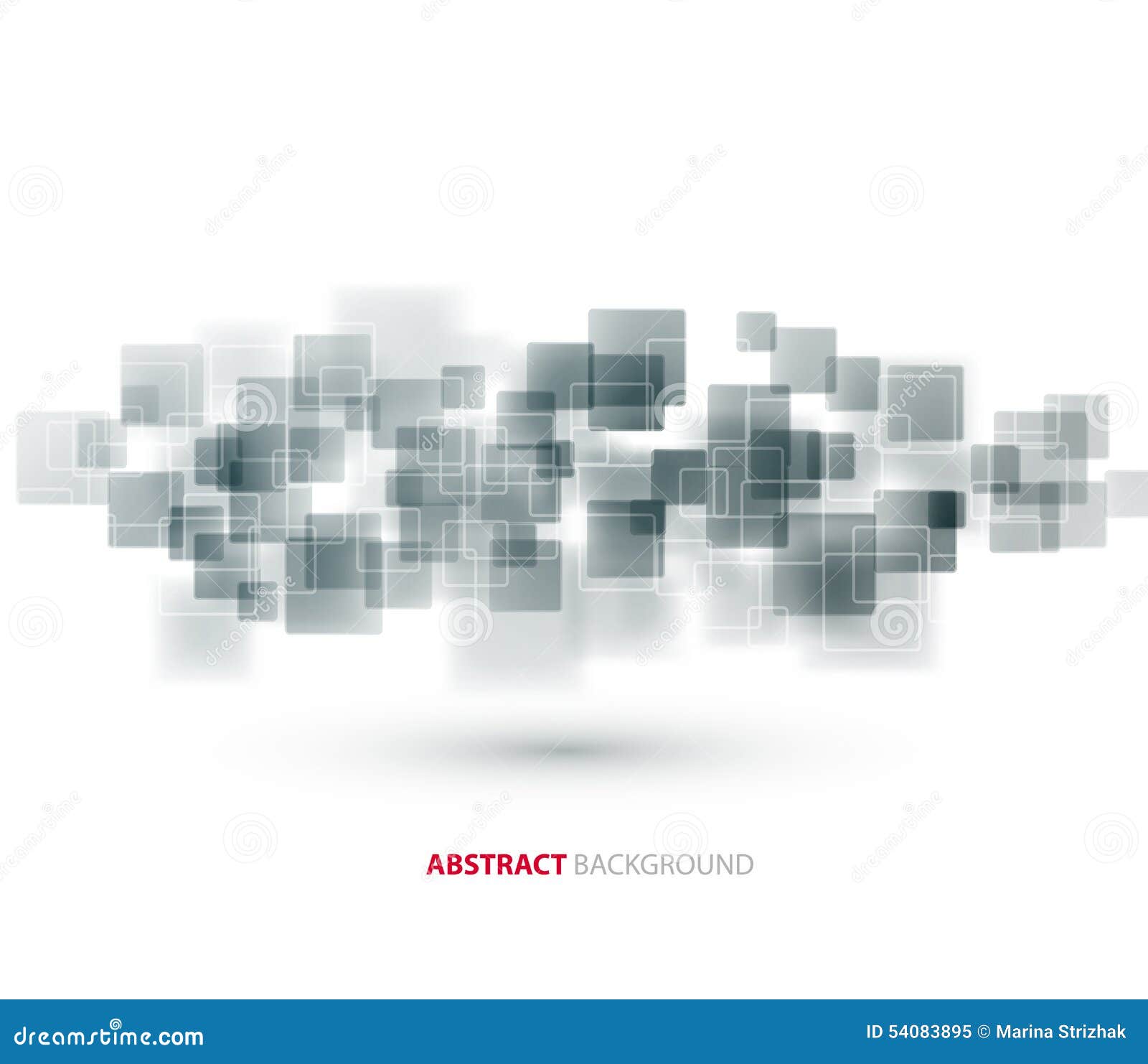 Gray Shiny Squares Technical Background. Vector Stock Vector ...