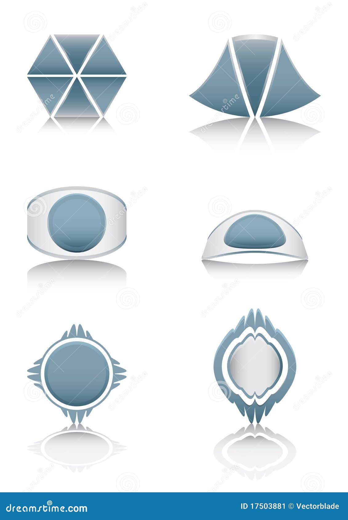 Gray signs and symbols set stock vector. Illustration of modern - 17503881