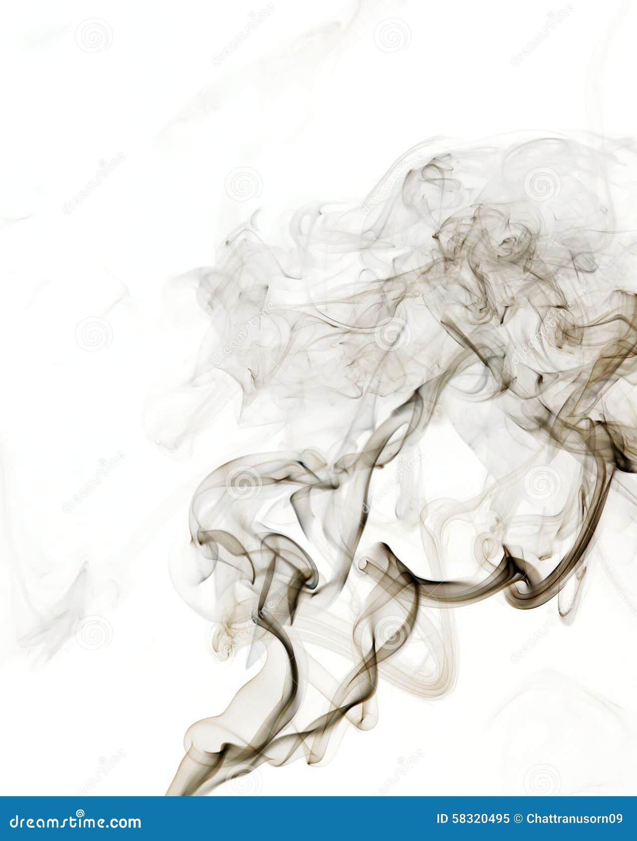 Gray smoke stock image. Image of flow, isolate, abstract - 58320495