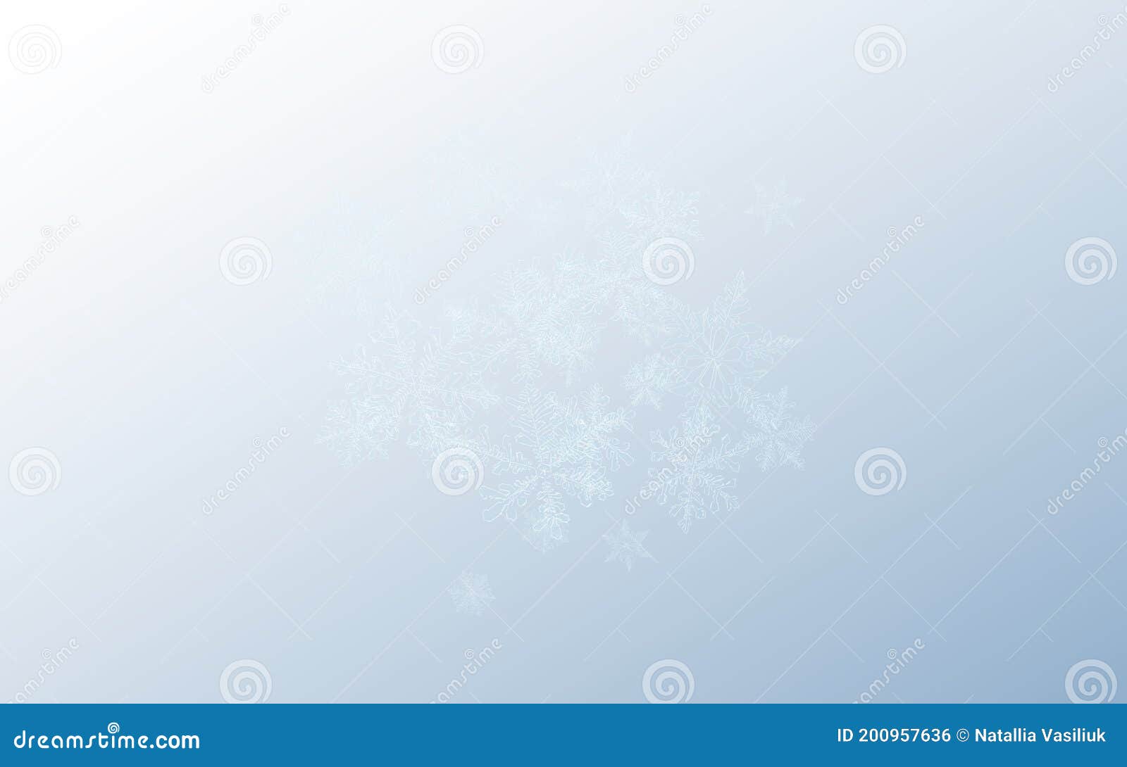 Gray Snowfall Vector Gray Background. Holiday Stock Vector ...