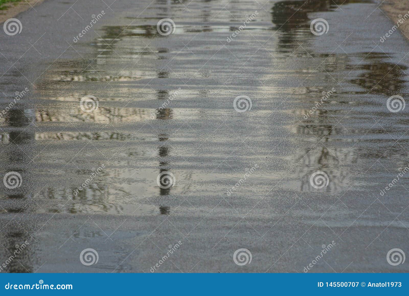 2,307 Background Wet Gray Asphalt Texture Stock Photos - Free & Royalty ...