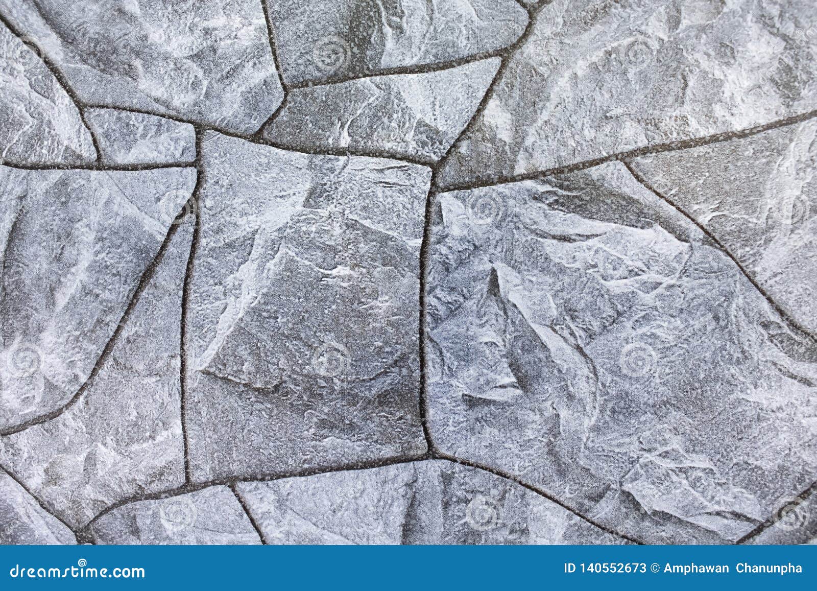Gray Stone Patterns Texture in Concrete Wall for Background Stock Image ...