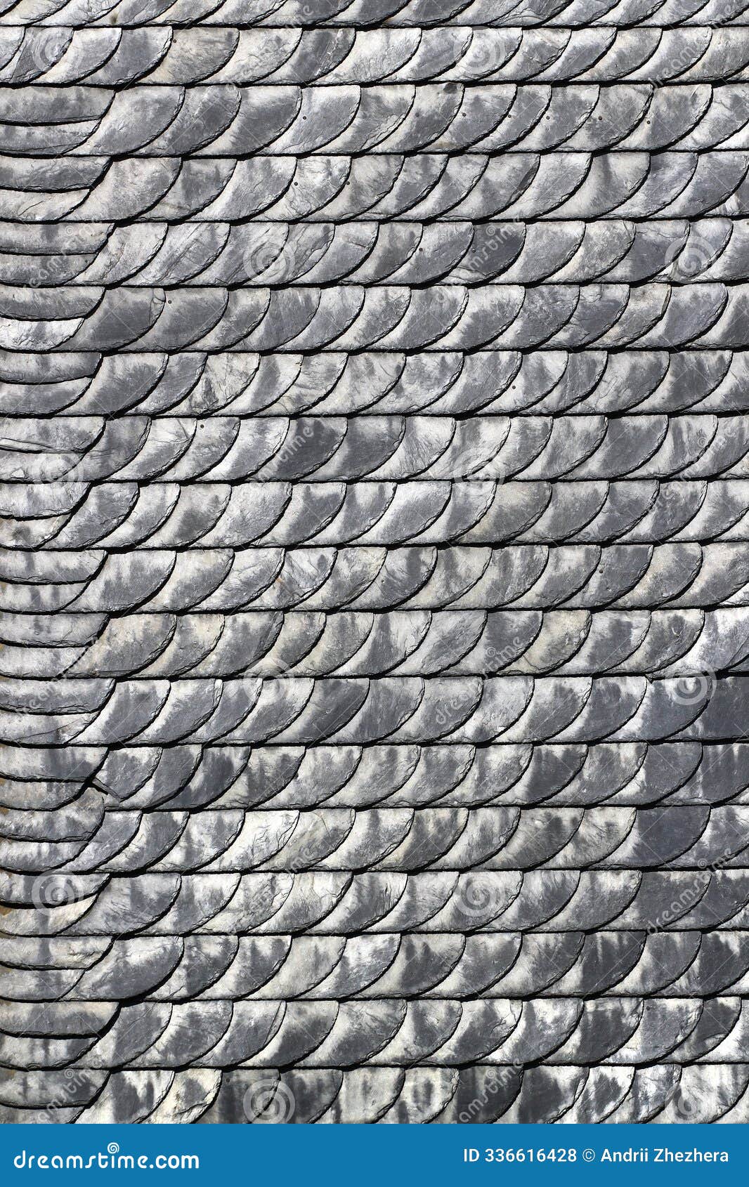 Gray Stone Slabs, Wall and Roof Shingles Texture As Background Stock ...