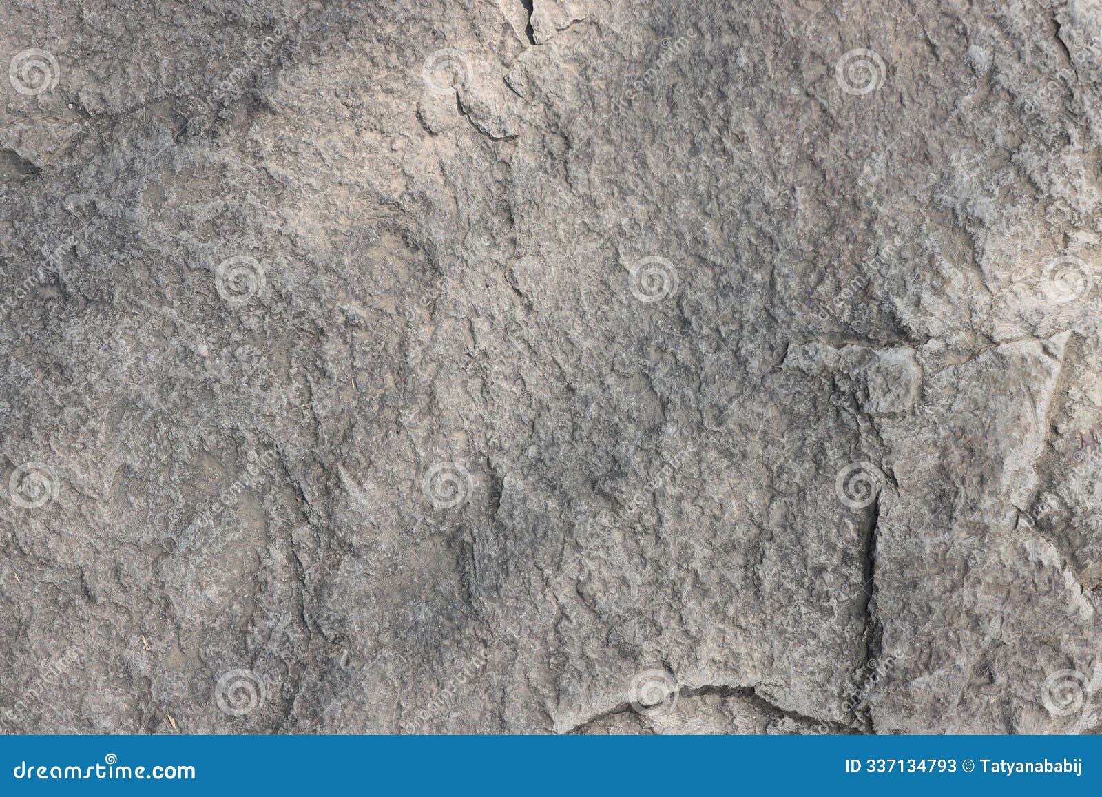 Gray Stone Structure with Shadows. Play of Light and Texture in Nature ...
