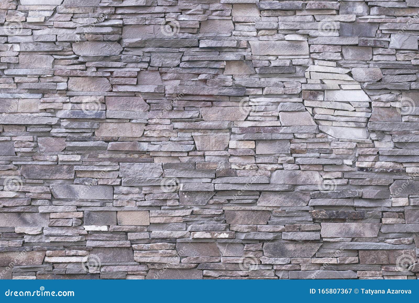 Gray Stone Wall Background. Light Texture of Masonry, Rough Surface ...