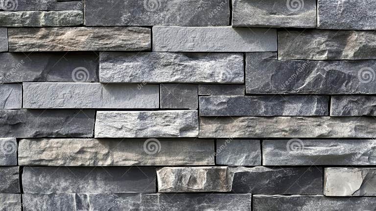 Gray Stone Wall Texture, Natural Stacked?Design Elements for ...