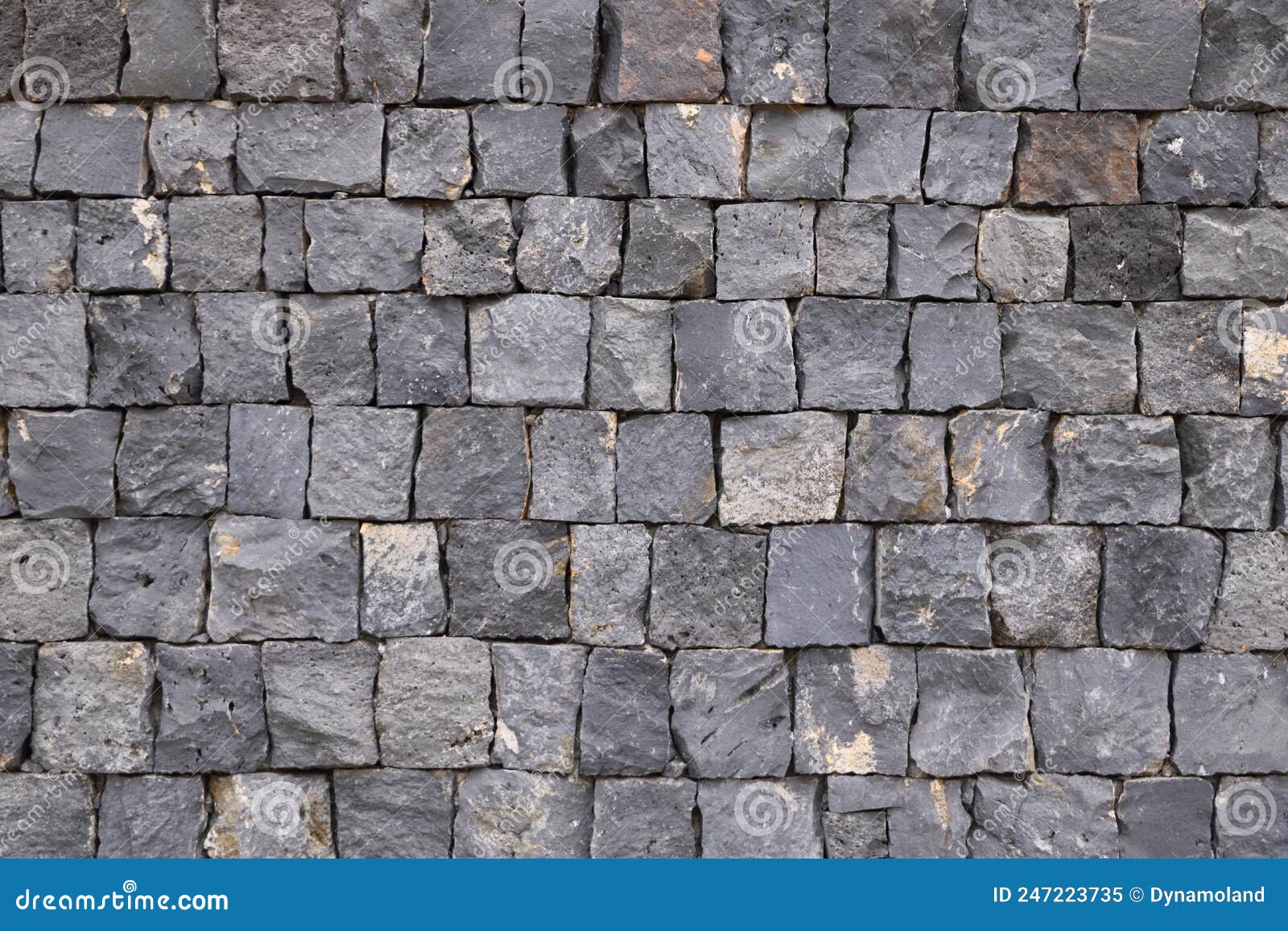 Gray Stone Wall Texture Pattern Background Stock Image - Image of black ...