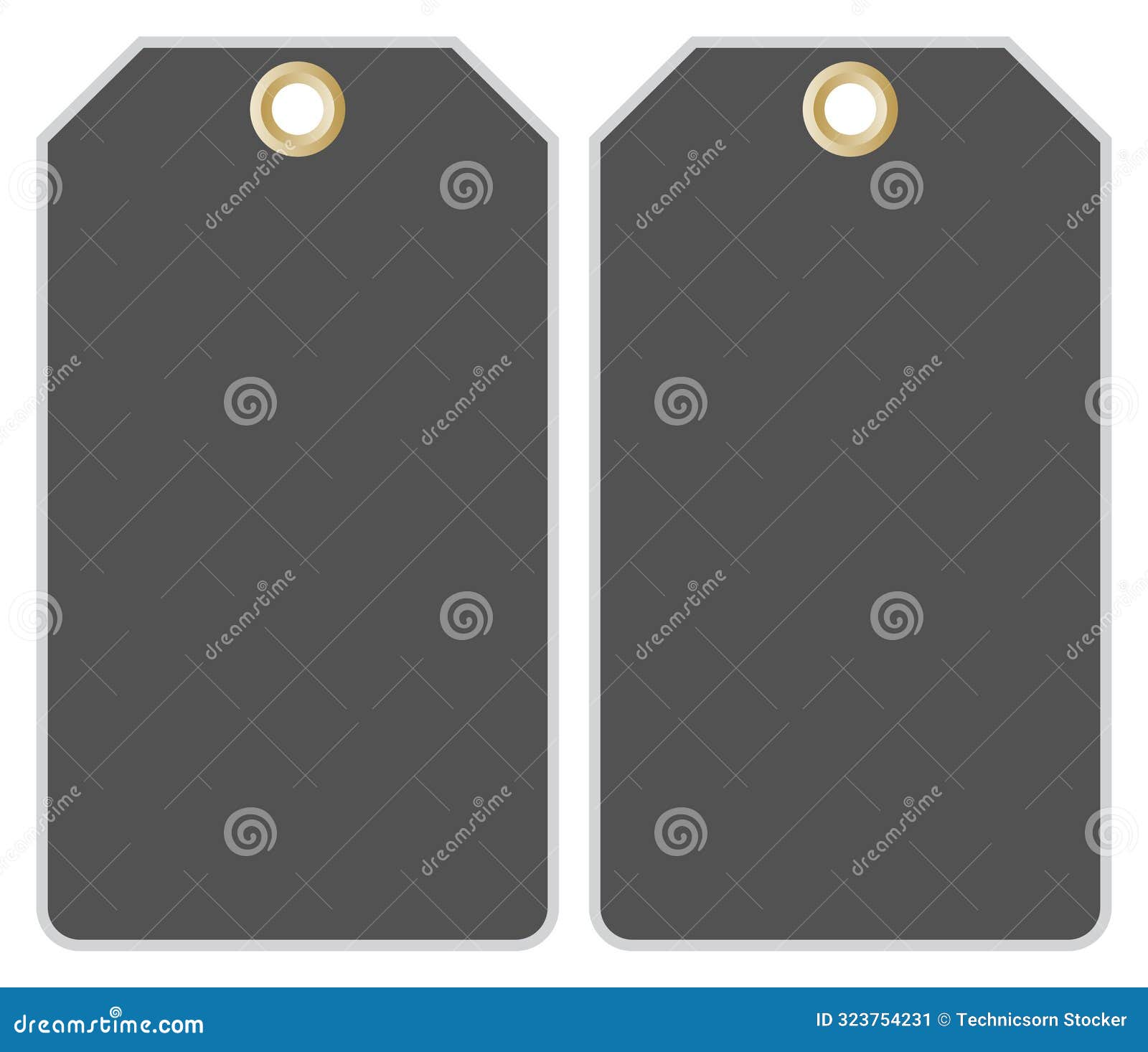 Gray Tag Label Symbol Sign,Vector Illustration, Isolate on White ...