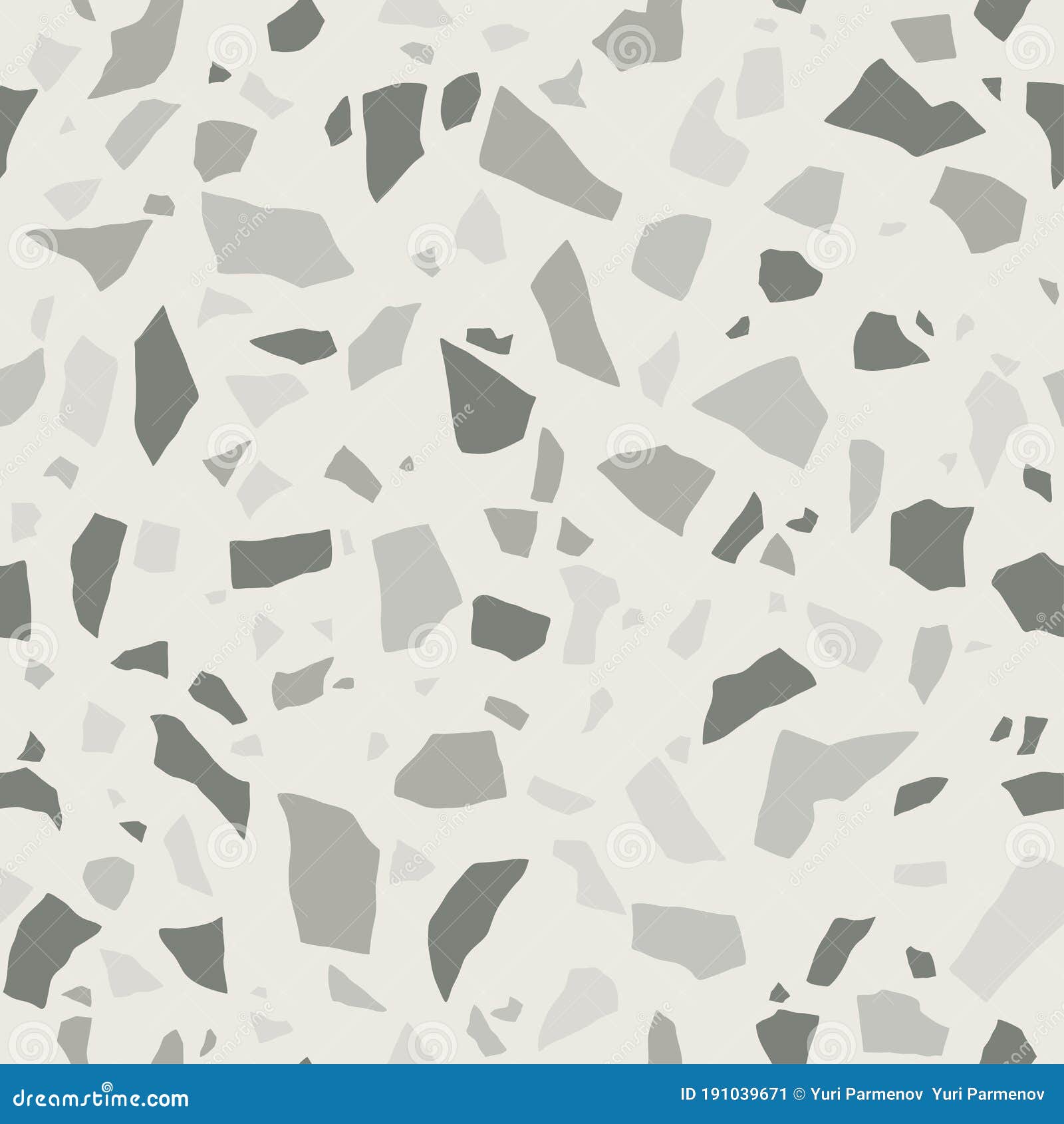 Gray Terrazzo Seamless Texture. Floor Tile, Polished Stone Pattern ...
