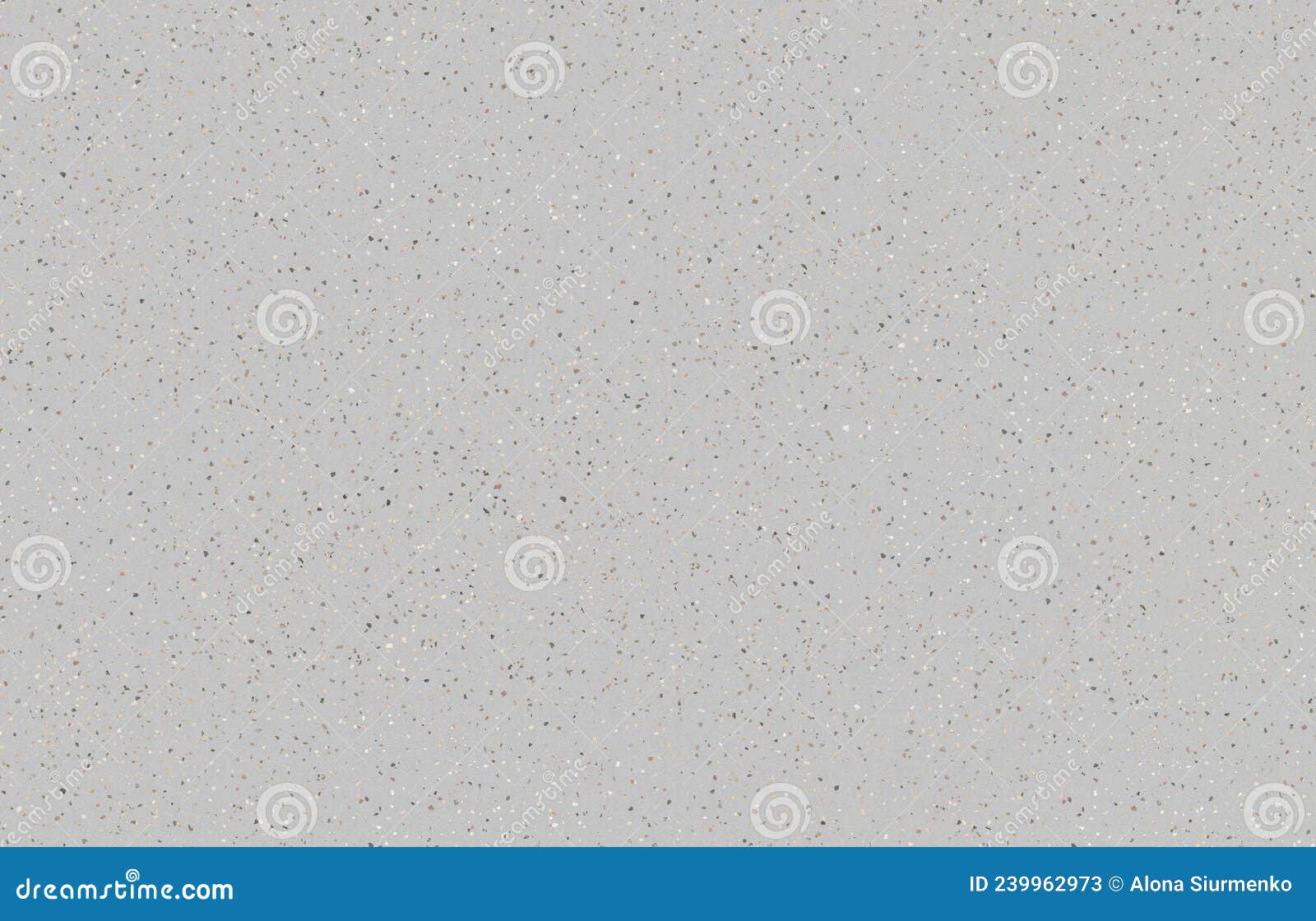 Gray Terrazzo Seamless Texture with Shells Stock Image - Image of ...