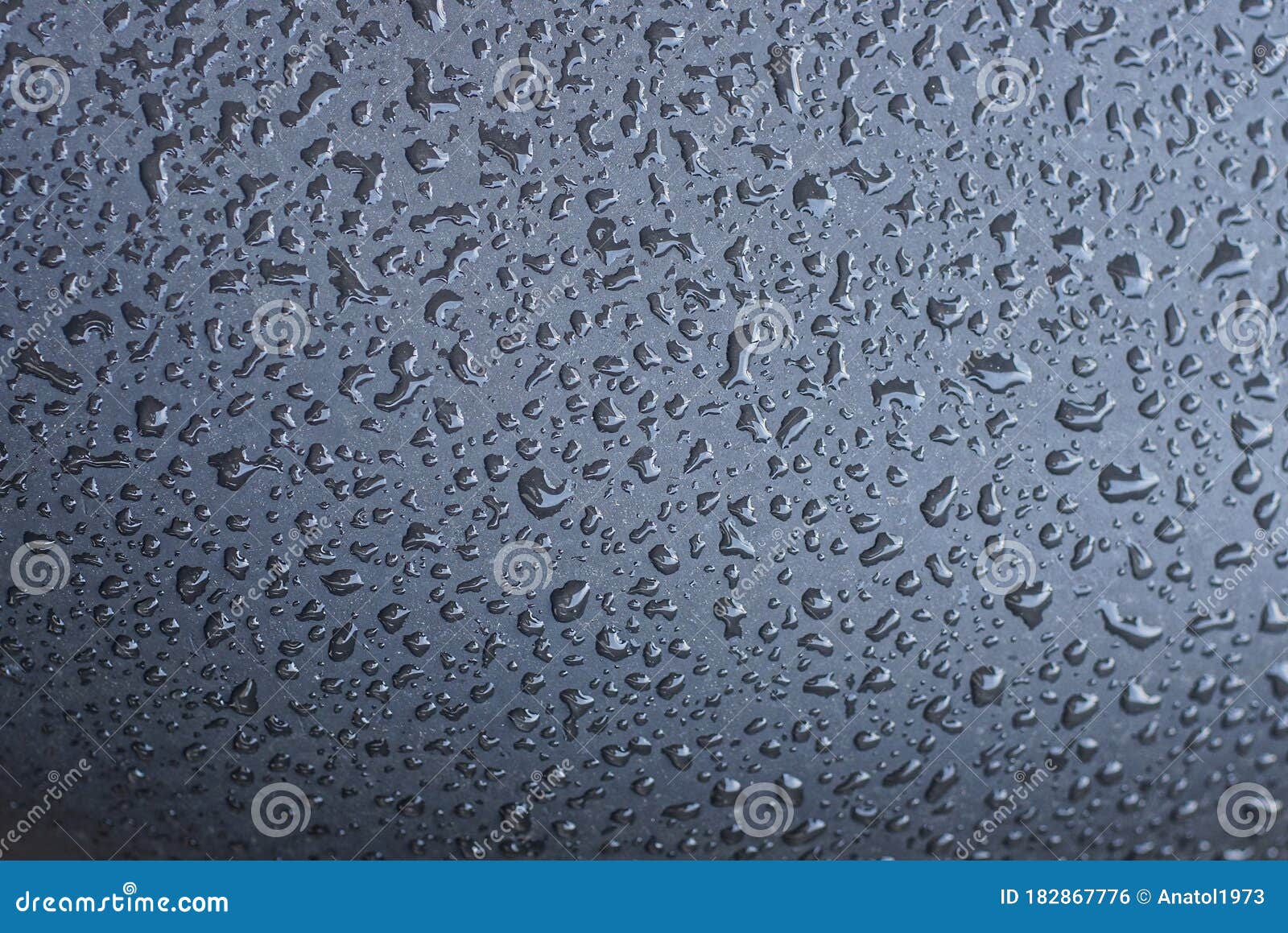 Gray Texture of Many Drops of Water Stock Photo - Image of dark, liquid ...